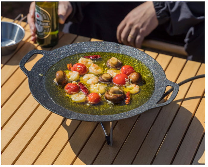 FIELDOOR「ラウンドグリドルパン」S/M/Lフルラインナップが完成！